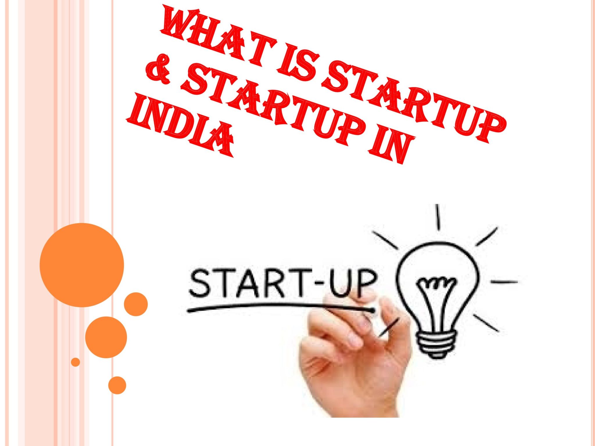 What is the meaning of Startup and condition in India? - Yono Informer